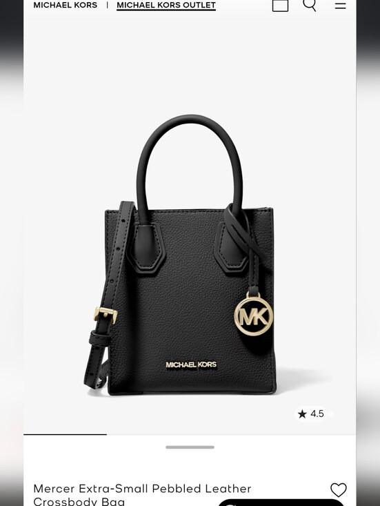Michael Kors | Bags | Michael Kors Brown Pebbled Leather Mini Satchel ...